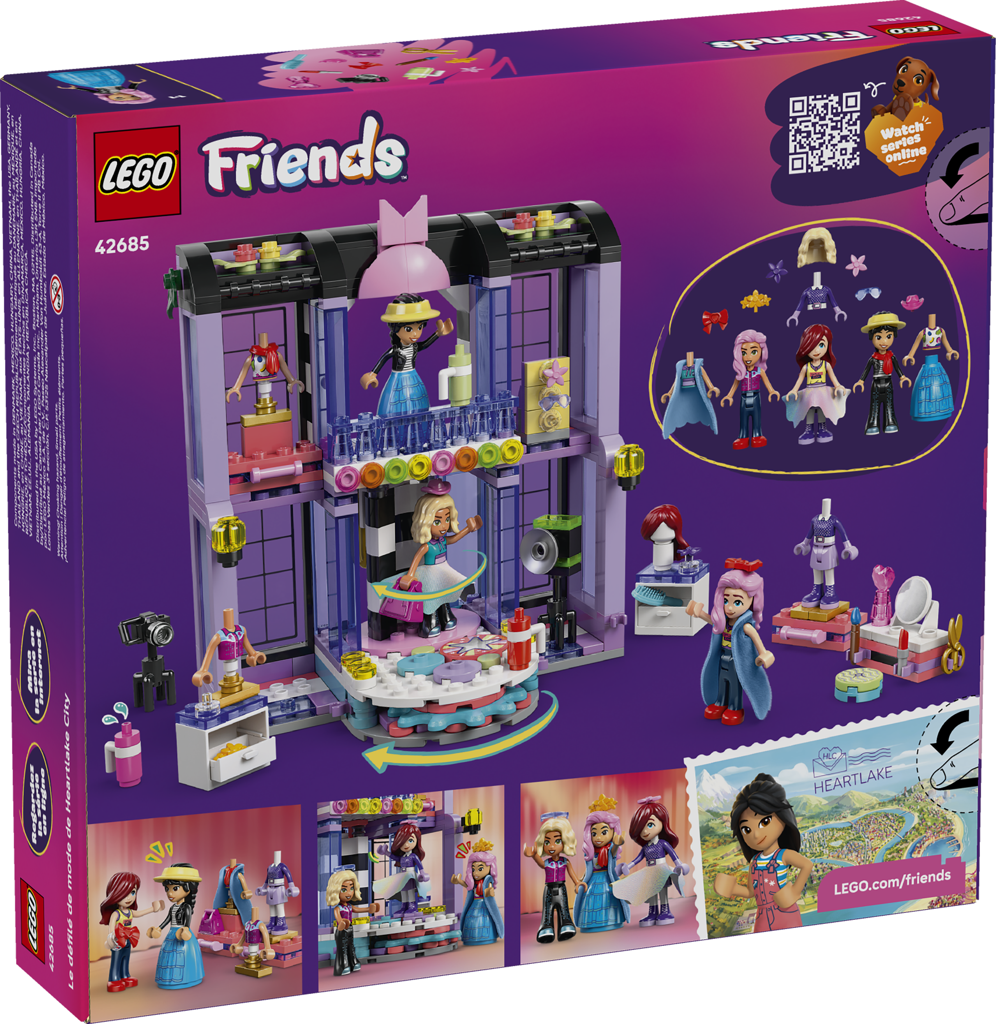 Lego Friends 42685 Le défilé de mode de Heartlake City – La Griffunrie