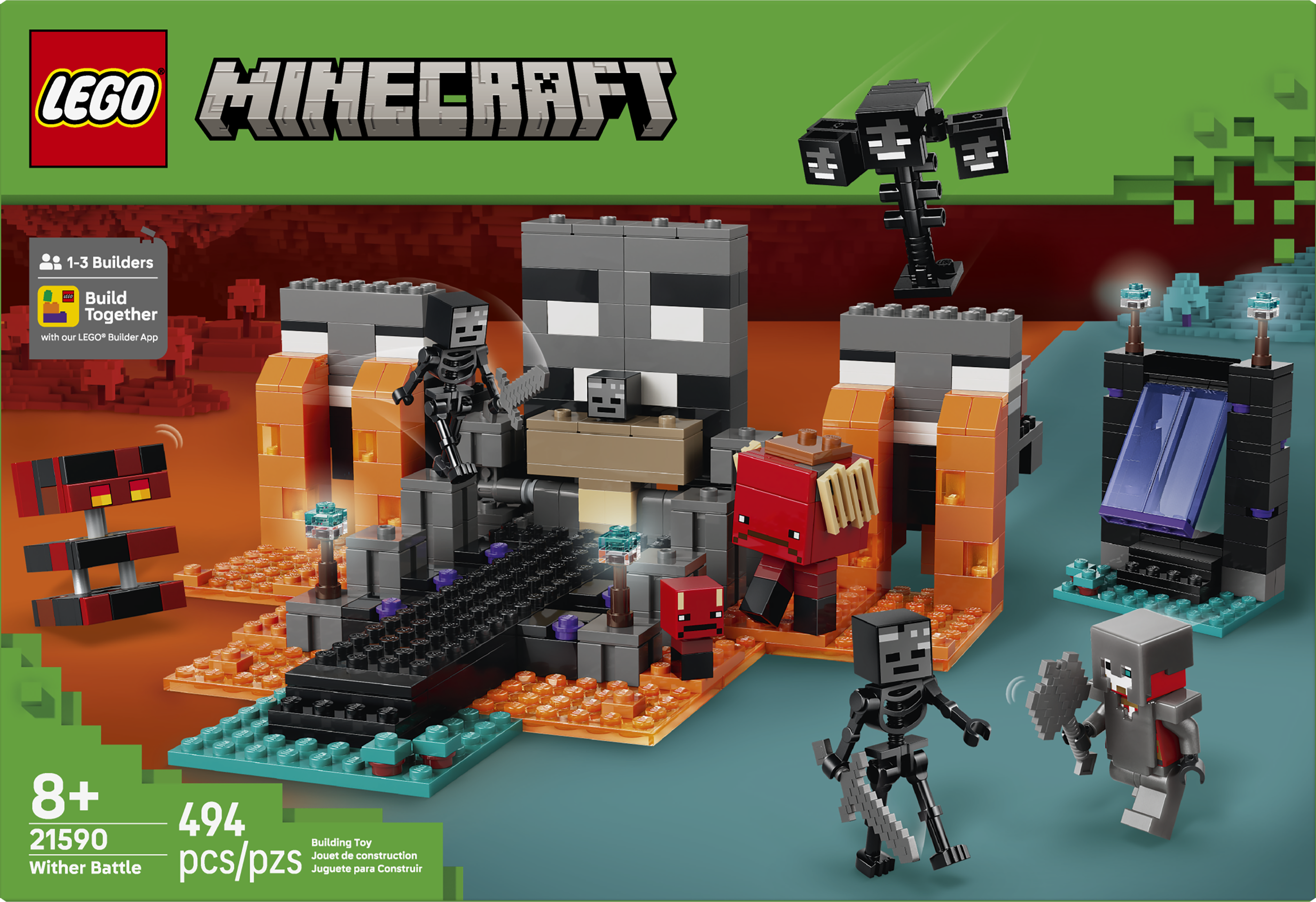 Lego Minecraft 21590 La bataille des Withers – La Griffunrie
