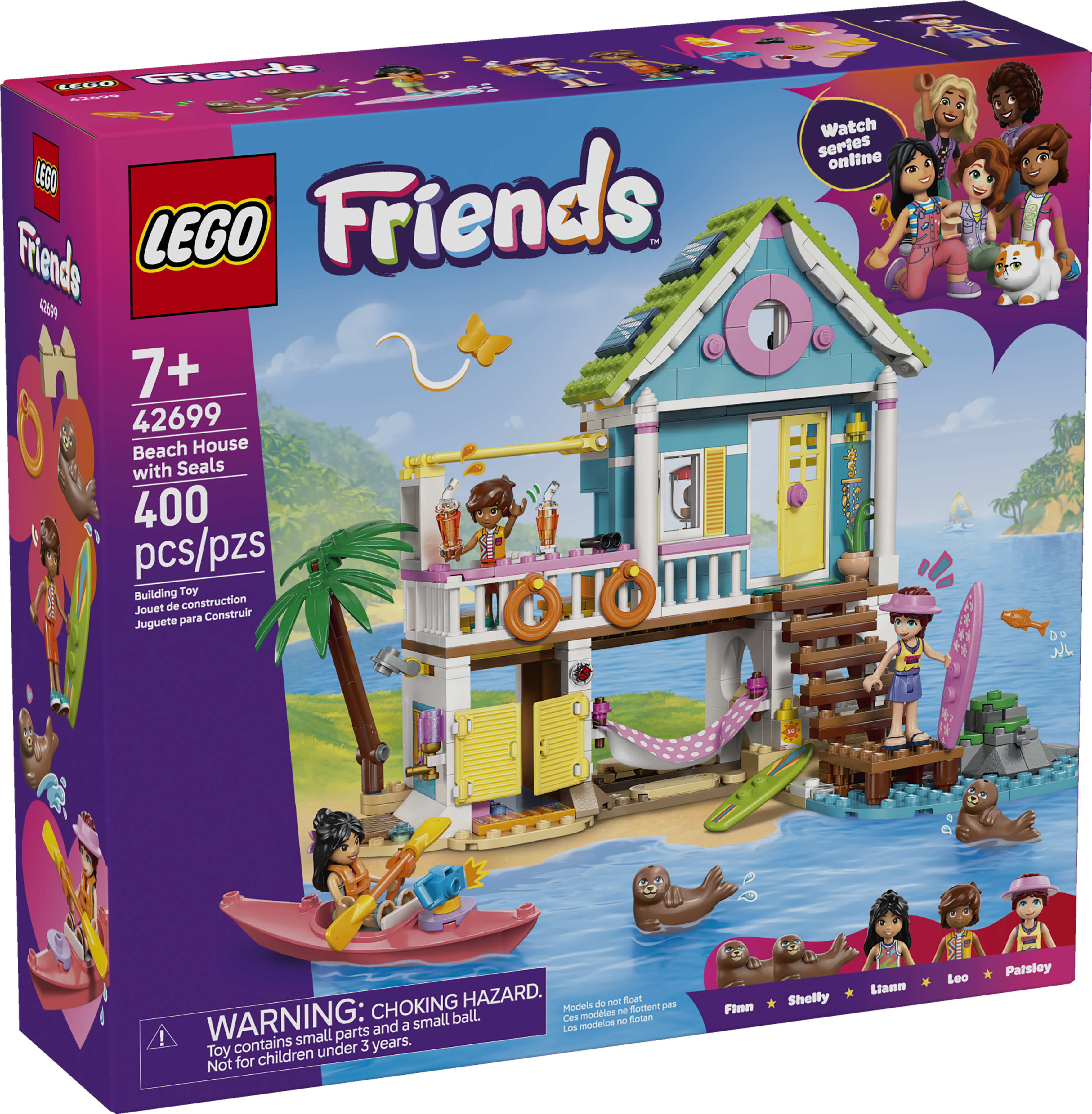 Lego Friends 42699 La maison sur la plage et les phoques – La Griffunrie
