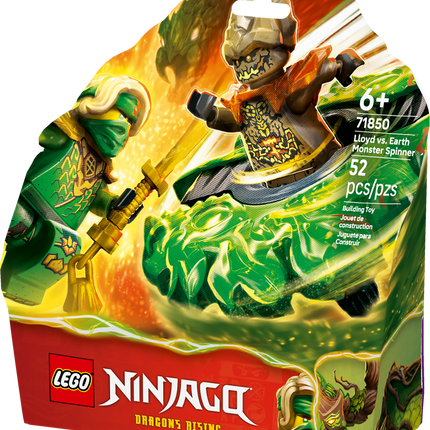 Lego Ninjago 71850 Lloyd contre la toupie du monstre de la terre – La ...