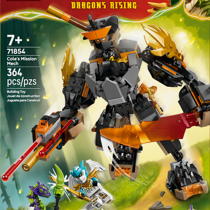 Lego Ninjago 71854 Le robot de mission de Cole contre Zane dragon – La ...