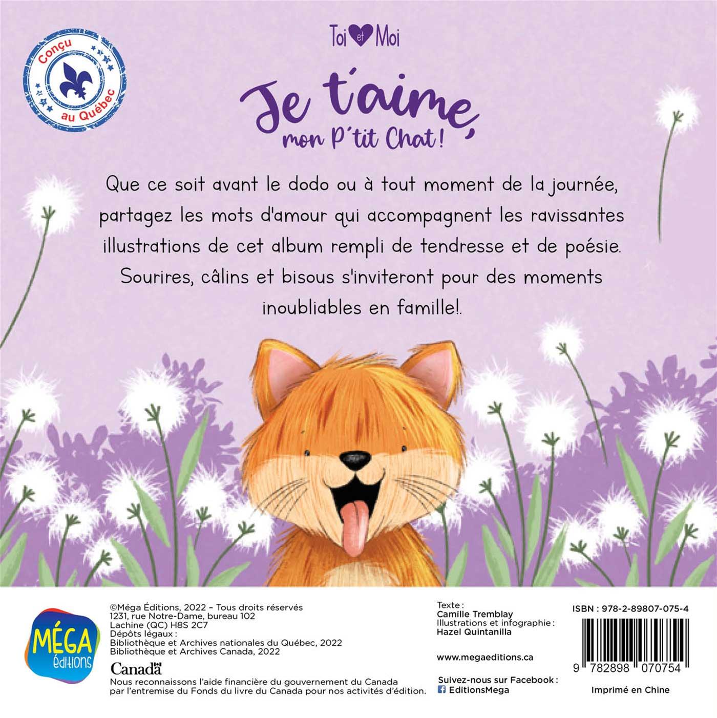 Je t'aime, mon petit chat ! – La Griffunrie